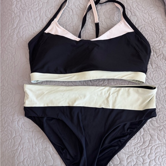 CALIA by Carrie Underwood | Swim | Calia Ml Black And White Bikini Set ...
